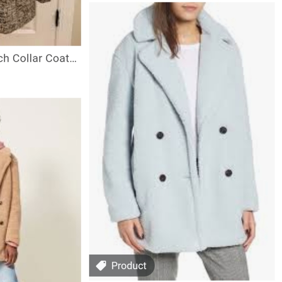Kensie | Jackets & Coats | Light Blue Teddy Coat | Poshmark